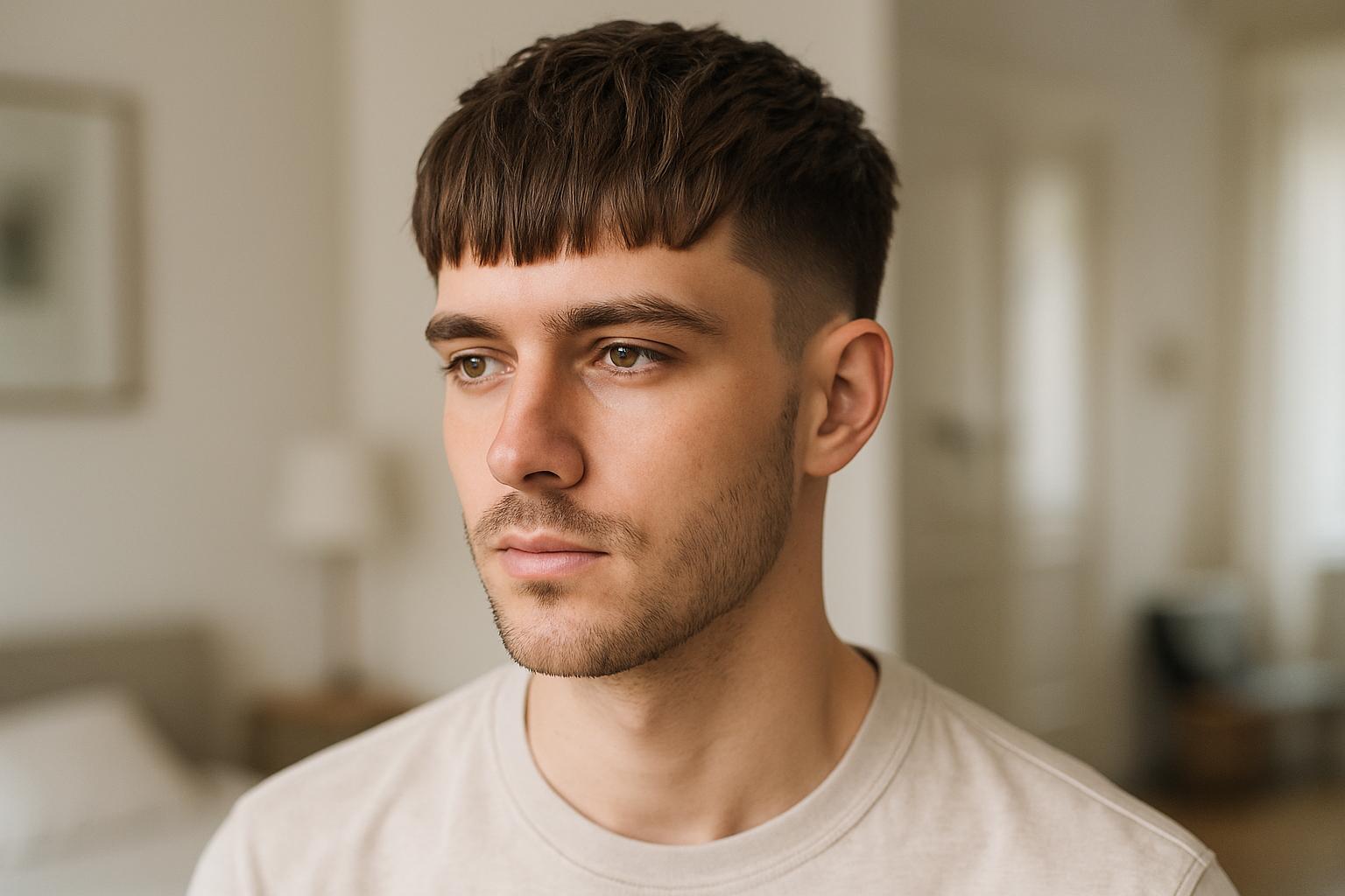 8 Modernos Cortes de Cabello Para Hombre Con Flequillo Que Te Harán ...